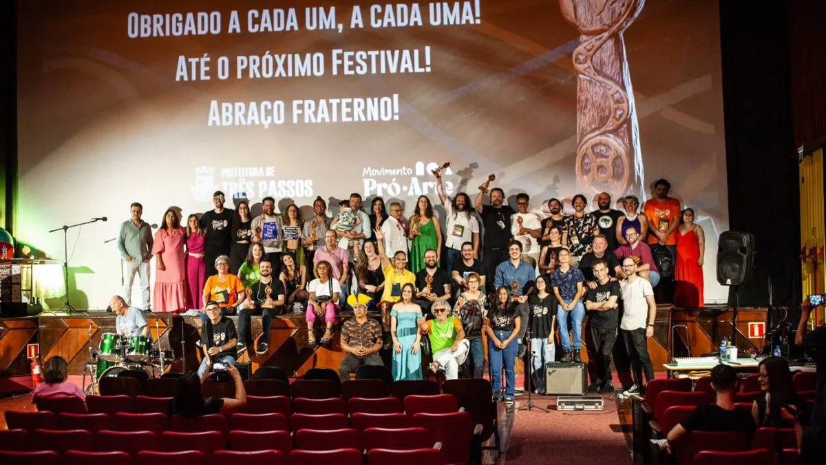 Confira os vencedores do Festival de Cinema de Três Passos 2025
